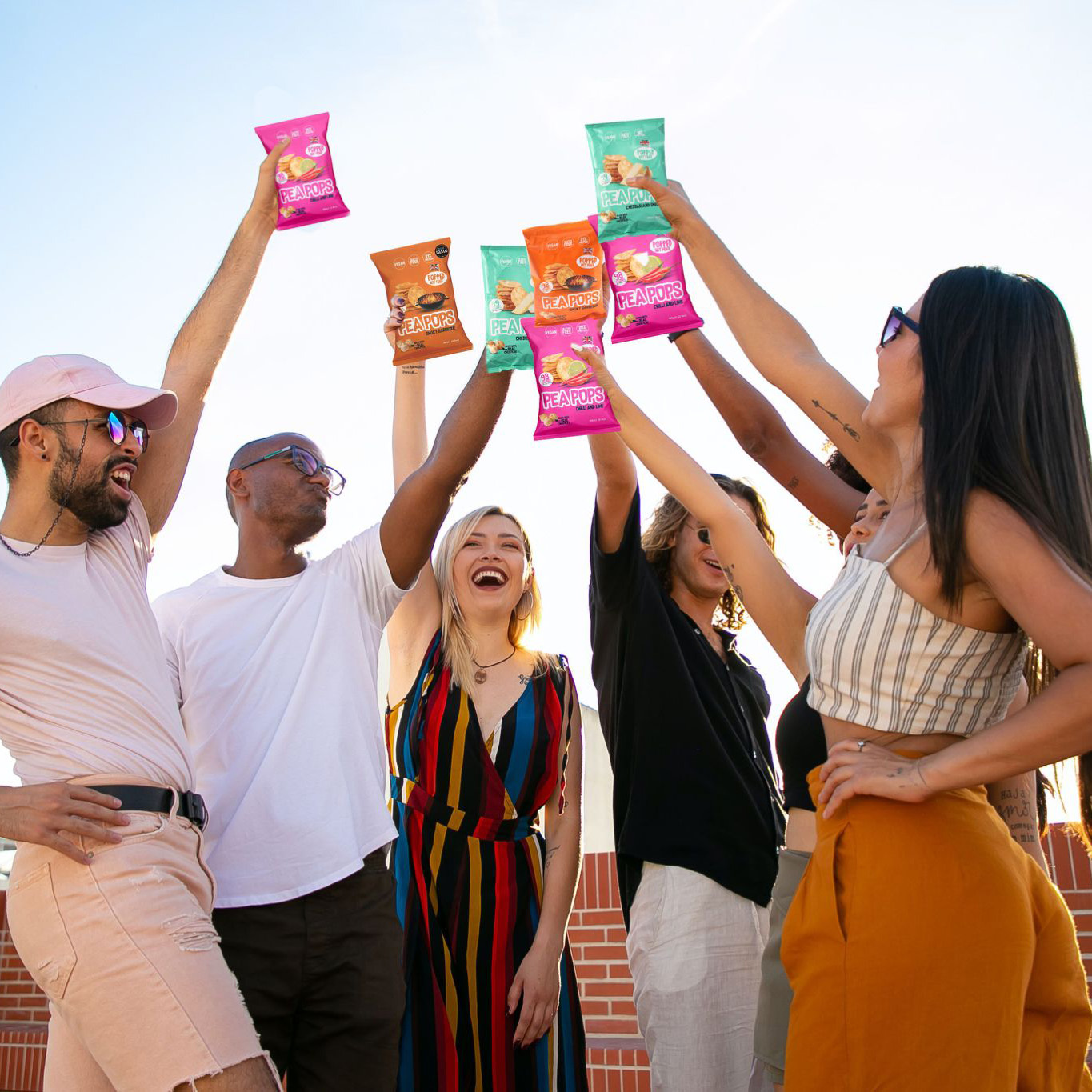 Pea Pops英國維根無麩質脆片 – 歡樂組12入 -預購中 – PALIER INC